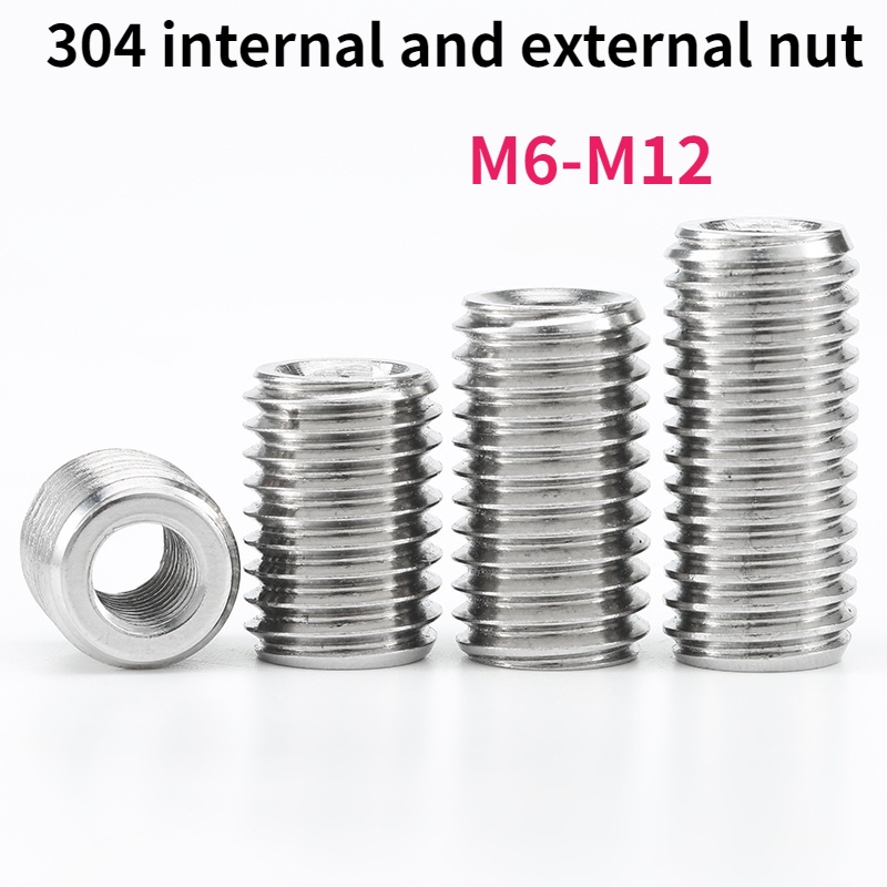 M6/M8/M10/M12 304 Stainless Steel Threaded Conversion Braces Screw ...