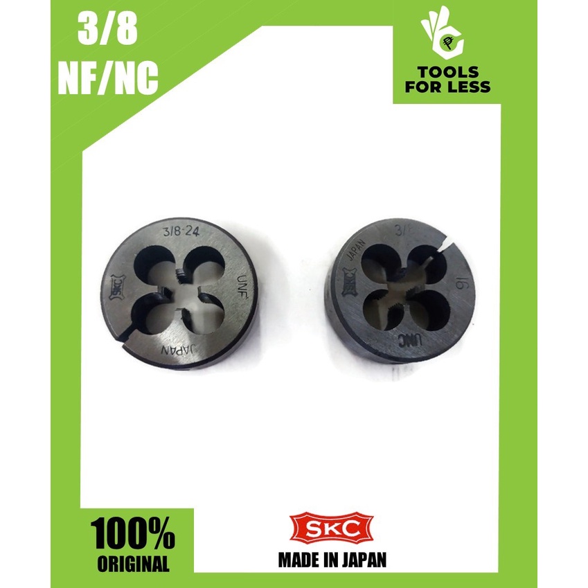 SKC Round Die 3/8 NF24 or 3/8 NC16 Made in Japan | Shopee Philippines