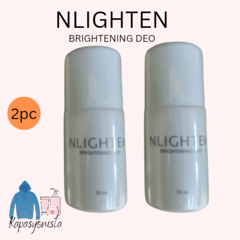 Original Nlighten Brightening deo Antiperspirant (2pcs) | Shopee ...