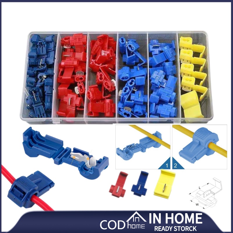 Quick Splice Connectors Set 65pcs Non Broken Fast Wire Terminal ...