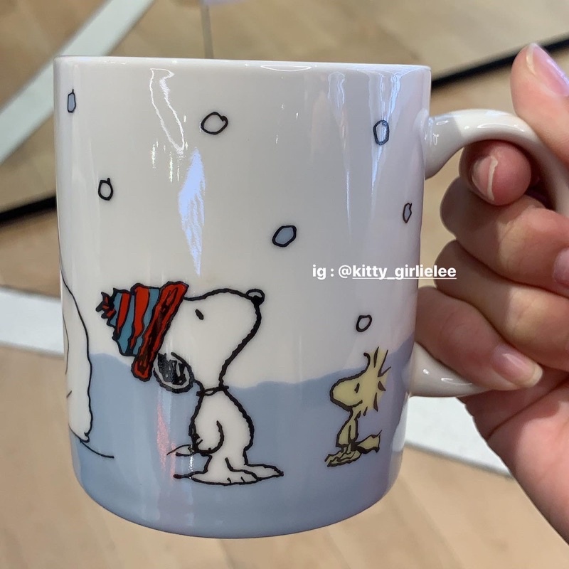 Snoopy mug/song glass corningware | Shopee Philippines