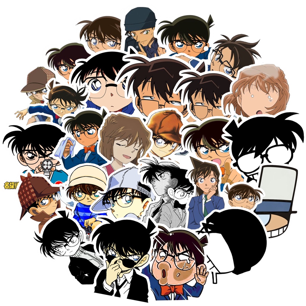Detective Conan Anime Sticker Pack (30pcs) | Shopee Philippines