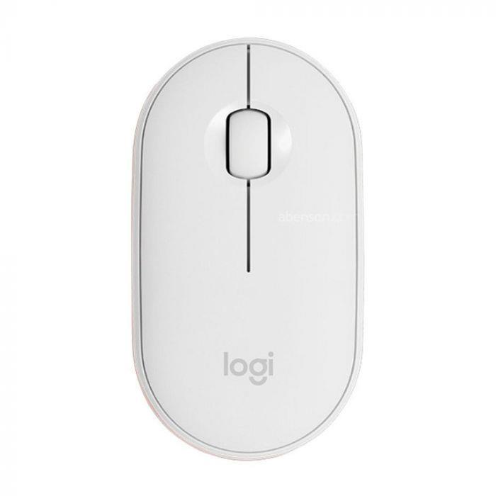 LOGITECH M350 pebble modern, slim and silent bluetooth wireless mouse ...