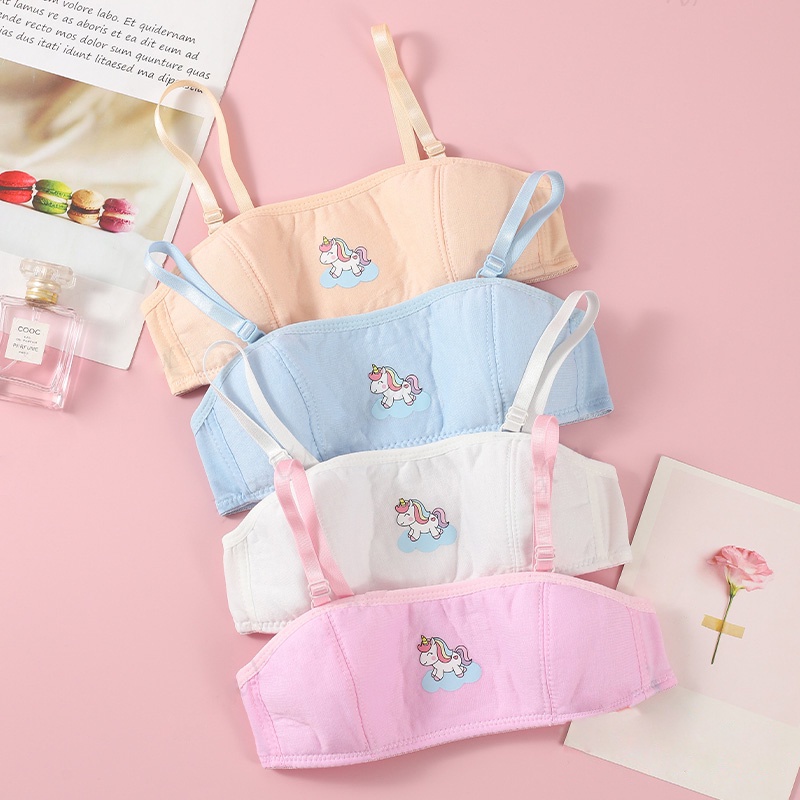 Teens Baby Bra Plain Unicorn 8-13years old With Adjustable Straps ...