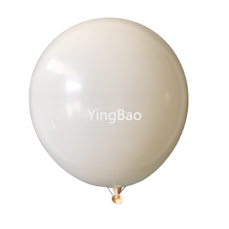 18inch Retro Balloons Large White Sand Dusty Pink Avocado Green Khaki ...