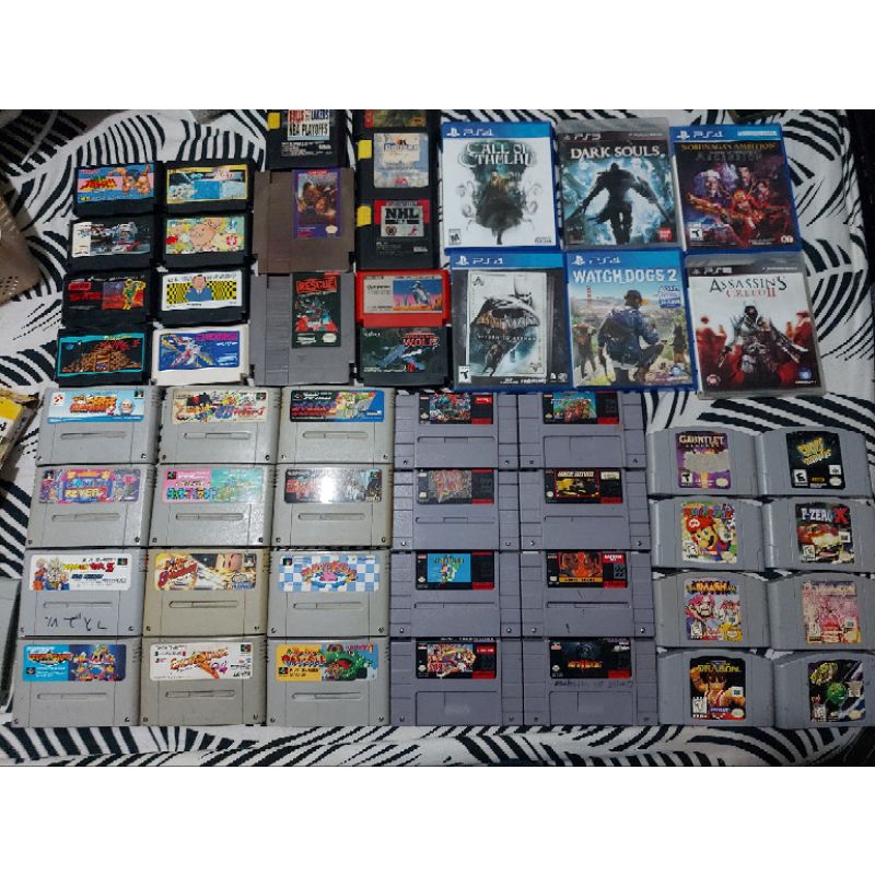 SNES, SEGA, FAMICOM, SFC, NES, PS4, N64 | Shopee Philippines