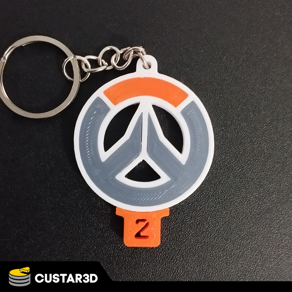 Overwatch 2 Keychain 3D Printed | Shopee Philippines