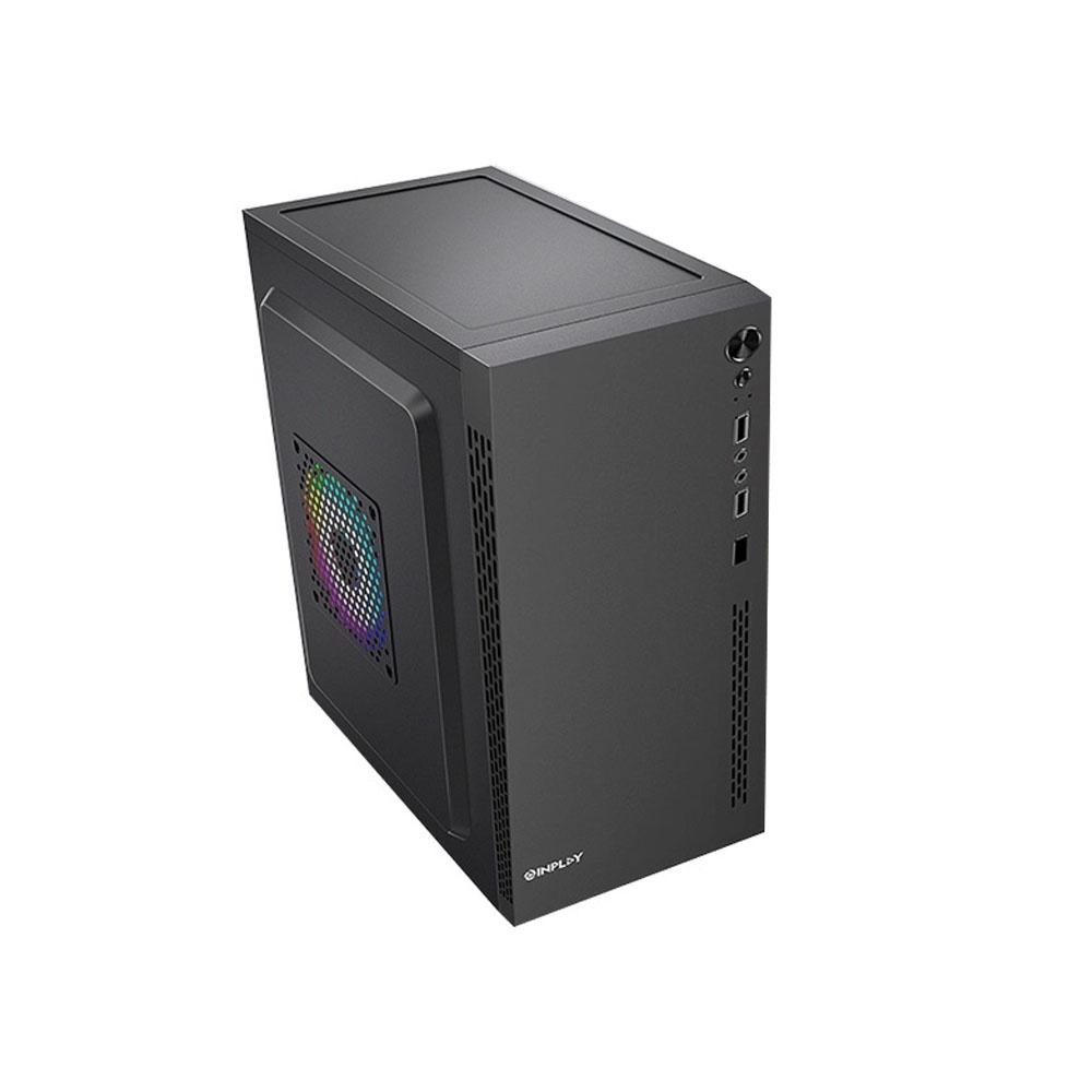 Inplay Lite X9 | Black | Micro ATX Case + 200 Watts Power Supply ...