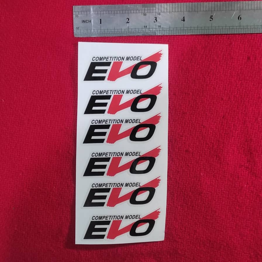 Evo Regamaster clear sticker Car | Shopee Philippines