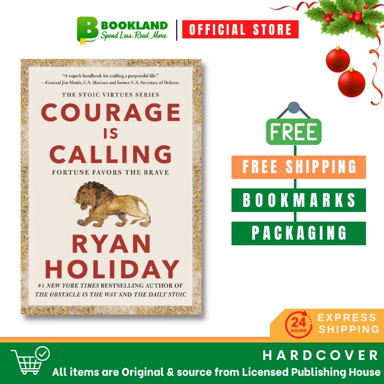 Courage Is Calling by Ryan Holiday (HARDCOVER) 100% ORIGINAL | Shopee ...