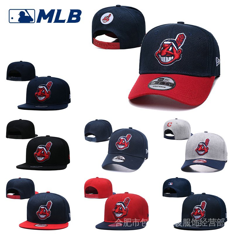 MLB Cap Cleveland Indians Cap Snapback Cap Sun Hat Baseball Cap Korean ...