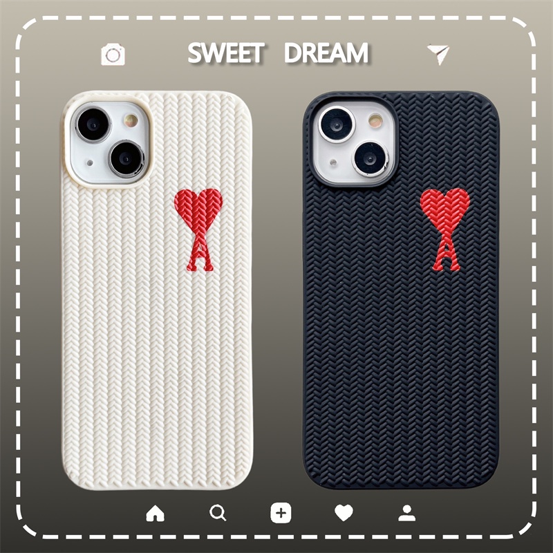 Poker Red Heart-A Fashion Creative Phone Case Compatible for iPhone 15 ...