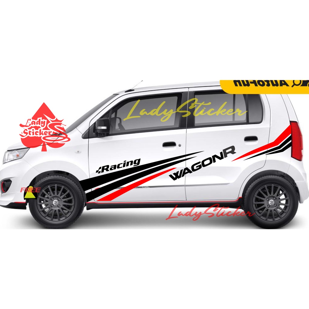 Karimun car cutting sticker striping sticker suzuki karimun Wagon R car ...