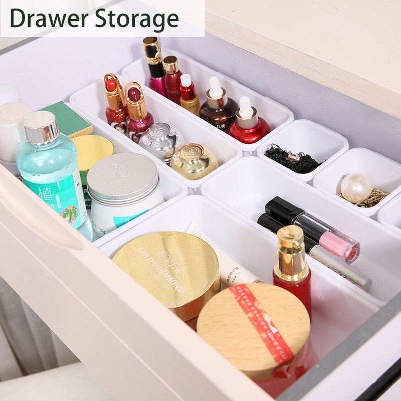 Rich 8-Piece Organizer Box Set – Drawer Storage Trays for Easy ...