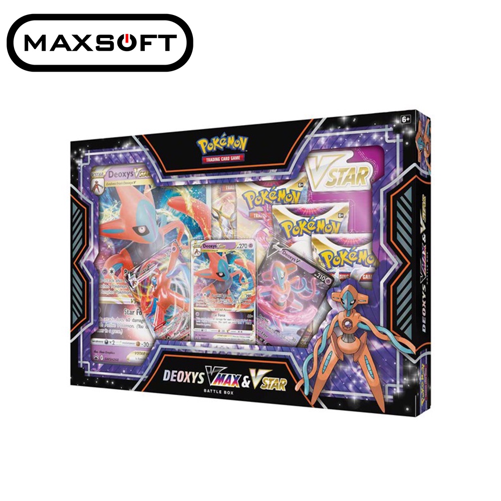 Pokémon TCG: Deoxys/Zeraora VMAX & VSTAR Battle Box | Shopee Philippines