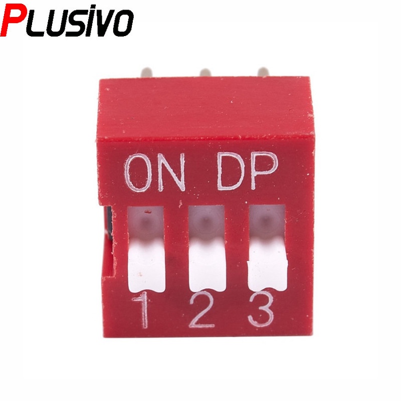 Red DIP Switch (1p, 2p, 3p, 4p, 8p) | Shopee Philippines