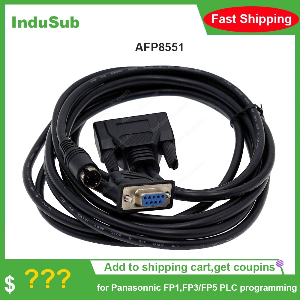 YTH AFP8551 for Panasonnic FP1,FP3/FP5 PLC programming cable | Shopee ...