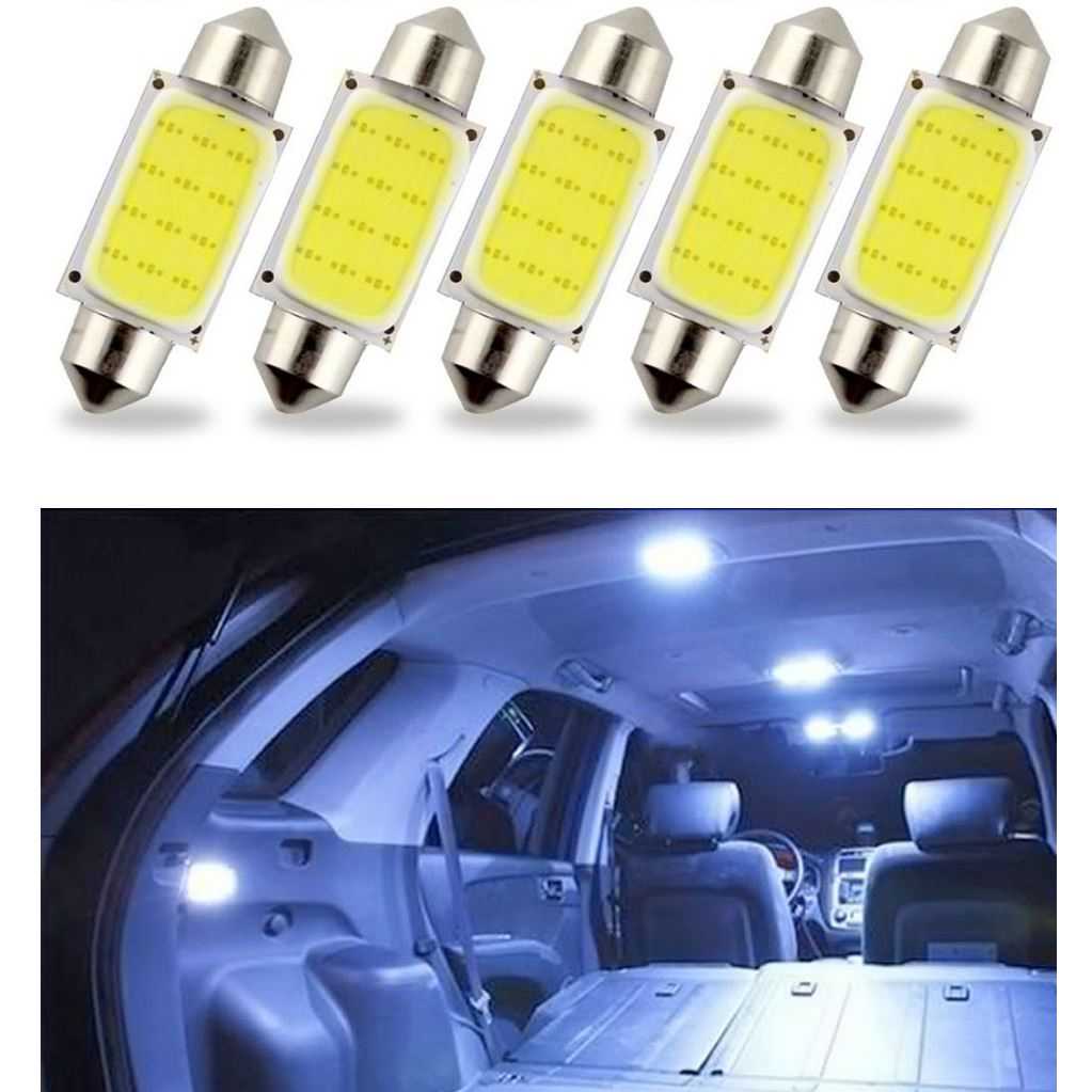 Car Interior LED COB Dome Light c5w BA9S 1PCS | Shopee Philippines