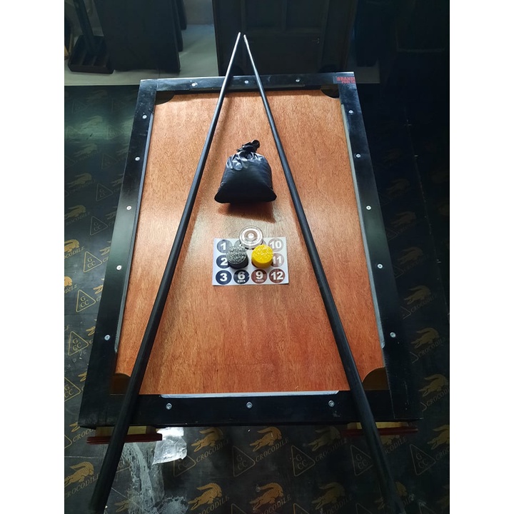 1 Set. 2X3ft. POOL TABLE(OLD DESIGN)/MESA NG POOLAN(WM REYES BILLIARD ...
