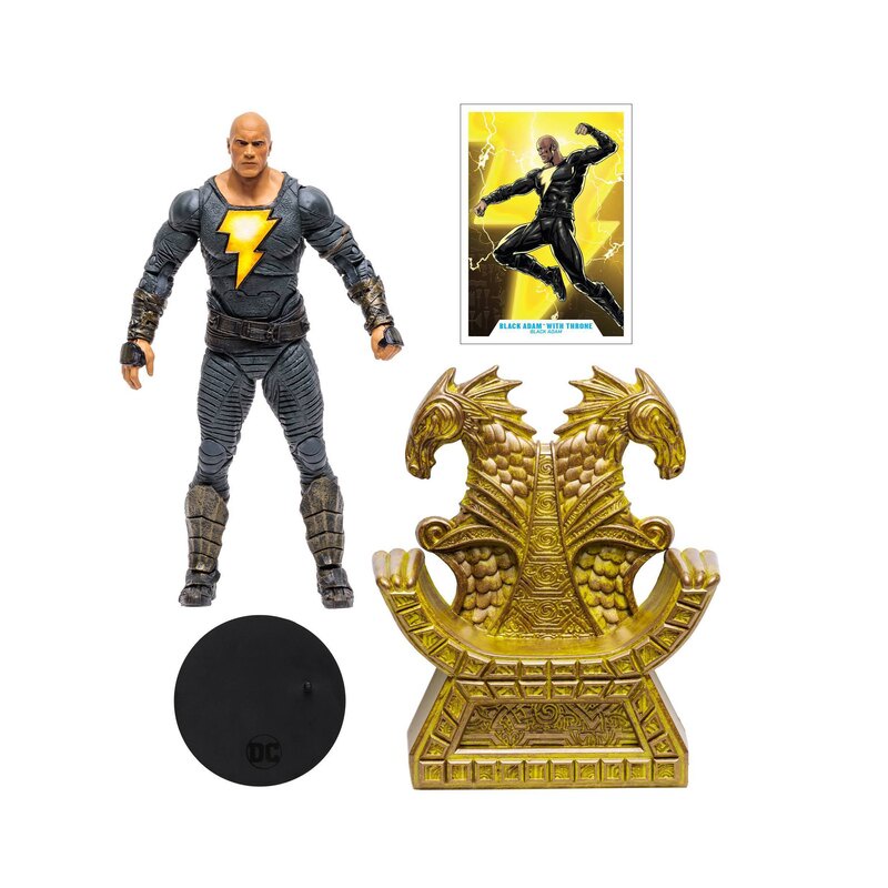 McFarlane Black Adam with Throne Variant | Shopee Philippines
