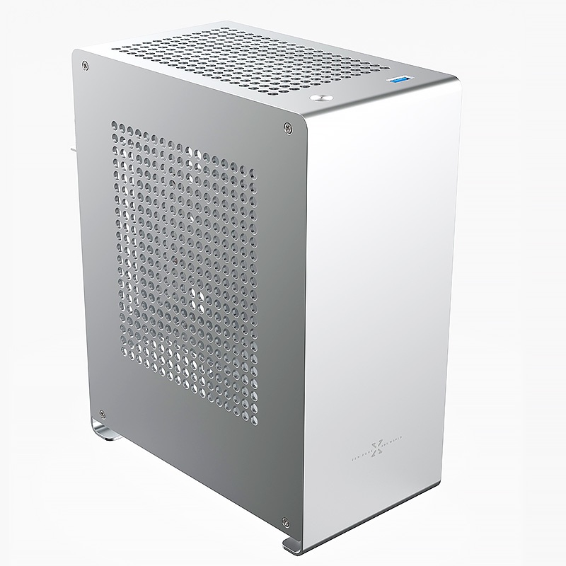 ZZAW A1P Mini ITX Case for PC Aluminum Desktop Chassis with A4 Size Bag ...