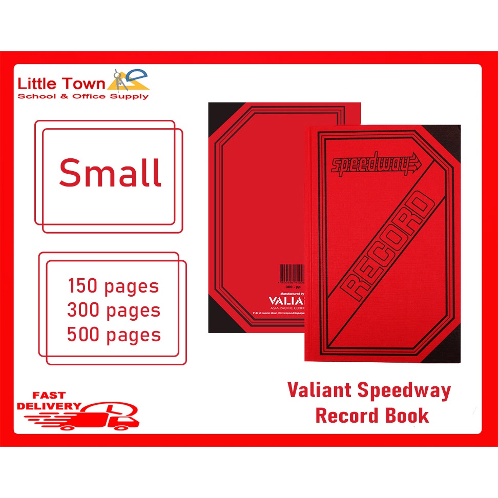 Valiant Speedway record book Small | Shopee Philippines