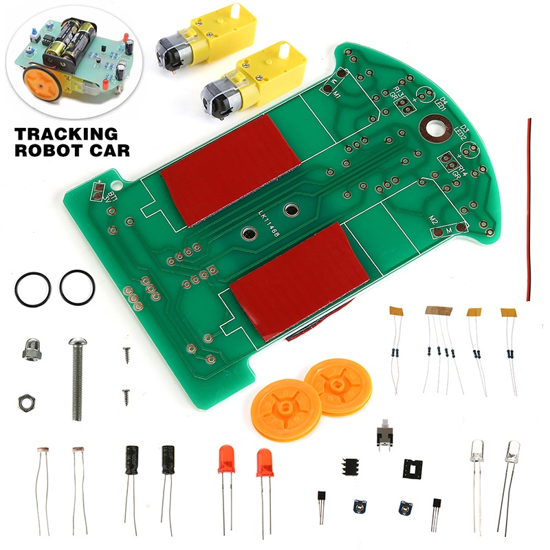 Smart Tracking Robot Car DIY Kits With Reduction Motor Robotics ...