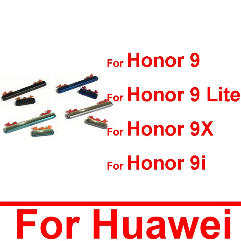 Power+Volume Side Buttons Keys For Huawei Honor 9 Lite 9X 9i Power ...