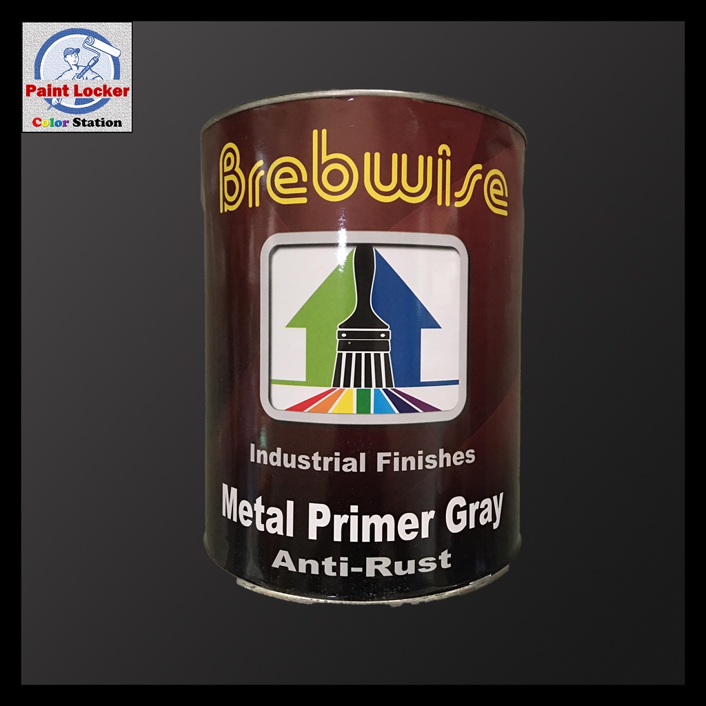 BREBWISE Metal Primer Gray - 4 Liters | Shopee Philippines
