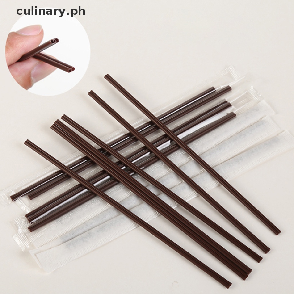 [culinary] 100Pcs Coffee Stir Sticks Disposable Plastic Threehole ...