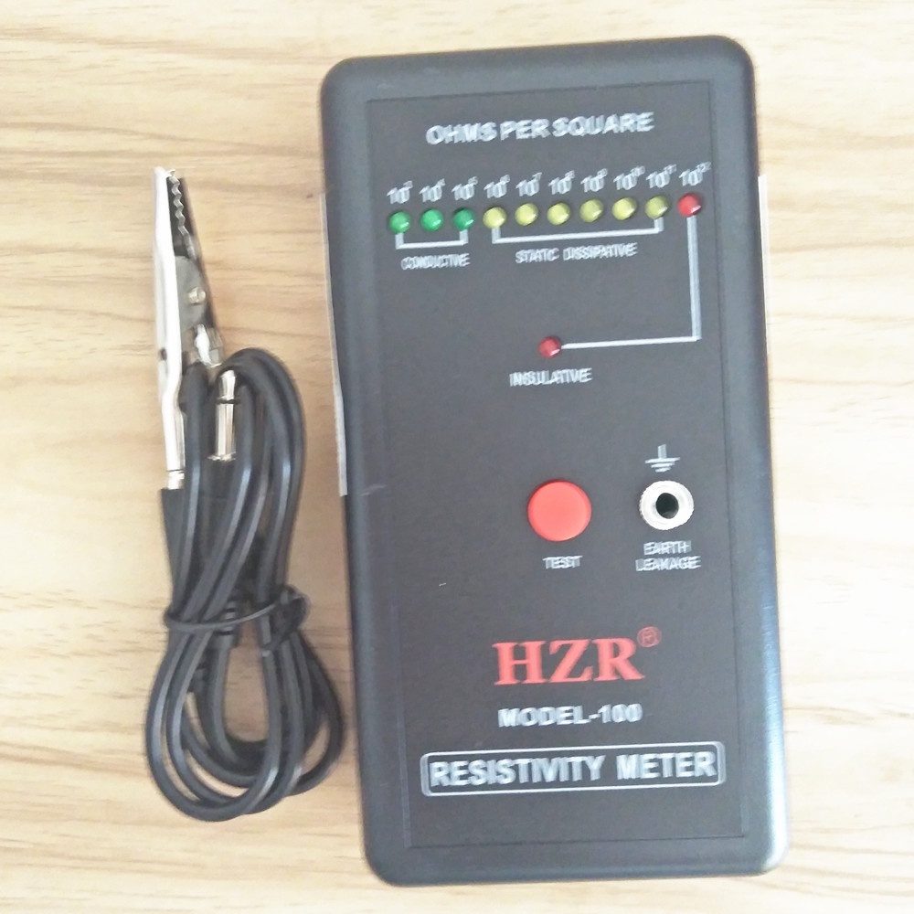 Surface Resistivity Meter Electrostatic Static Electricity Resistance ...