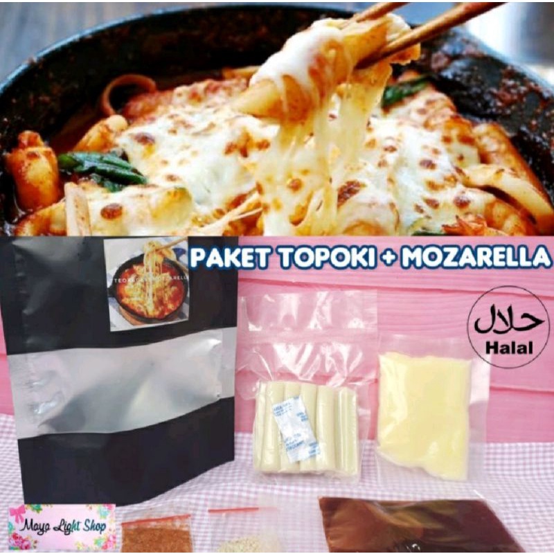 Topoki Package+Mozzarella gochujang gochugaru sesame Sauce Complete ...