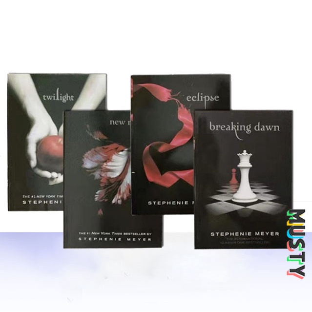 The Twilight Saga Series fiction adult reading book collection set ...