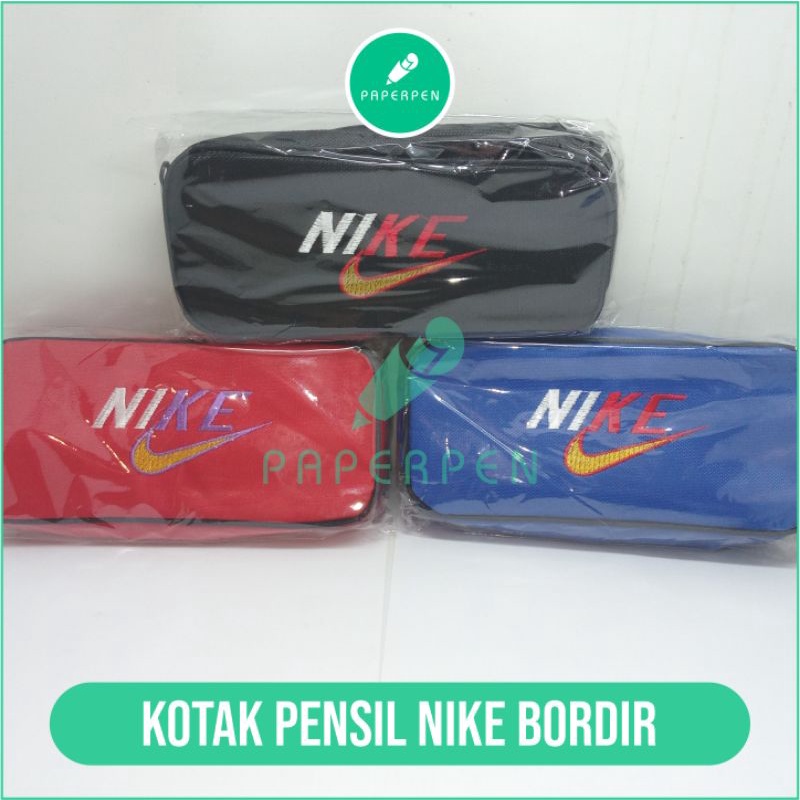 EMBROIDERED NIKE RESLET PENCIL BOX | Shopee Philippines