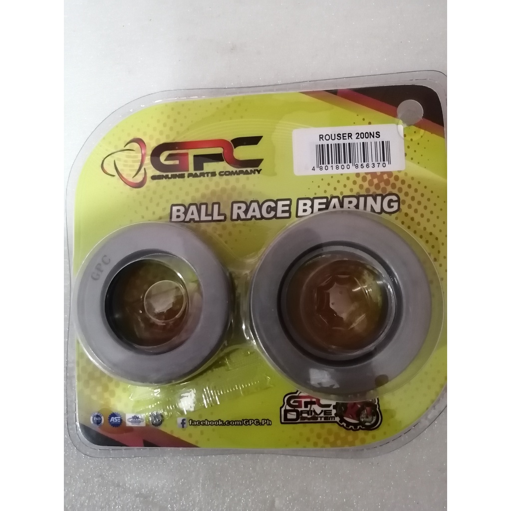 Ball Race bearing for Front Fork Steering post for Kawasaki Rouser ...
