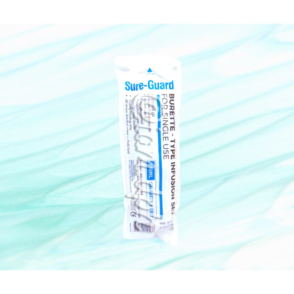 Soluset Sure-Guard [Burette- Type Infusion Set] 150ml | Shopee Philippines