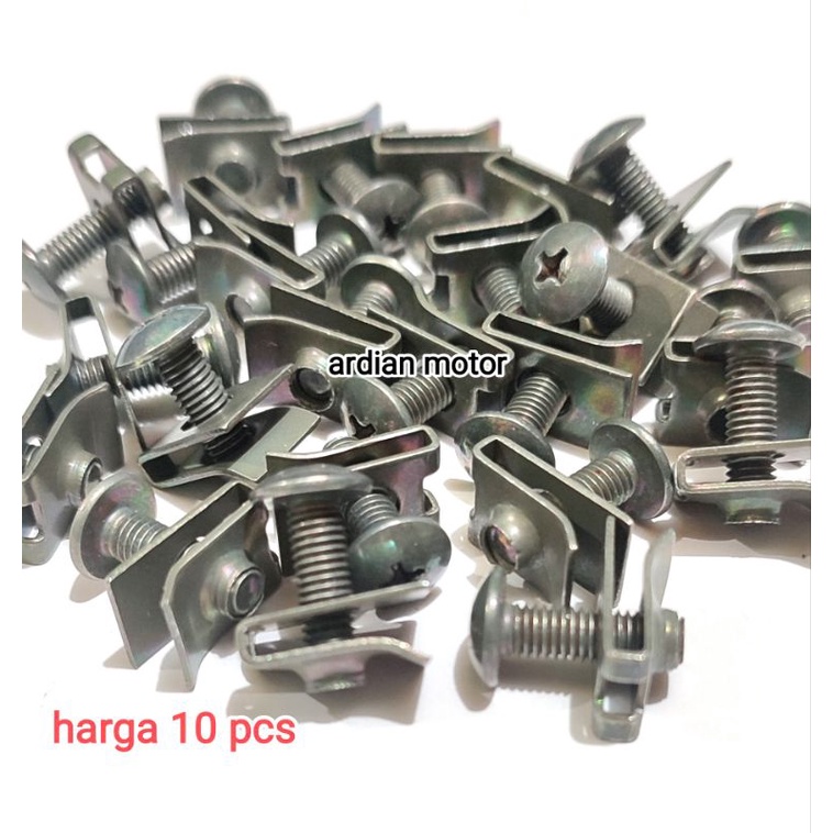 10 sets of body shell clip bolts for karisma 5m 5mm fine thread High ...