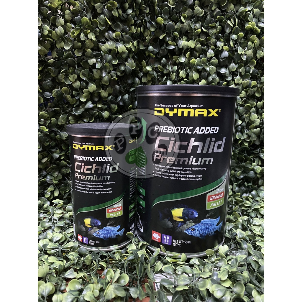 Dymax Cichlid Premium Sinking Aquarium Fish Food Pellet | Shopee ...