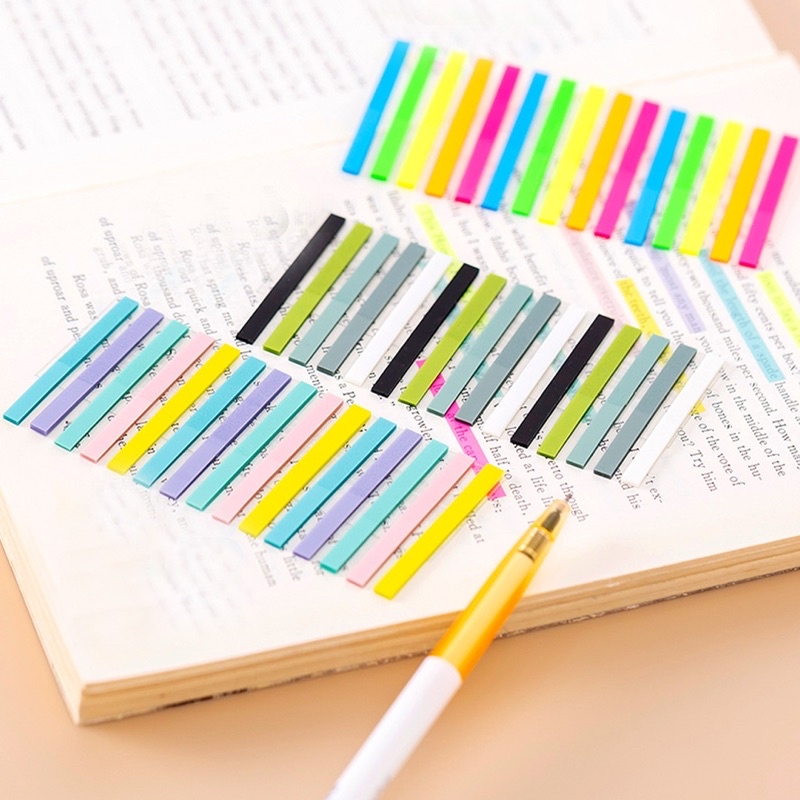 Transparent strip Clear Post-It Paper For Highlighters Replace ...