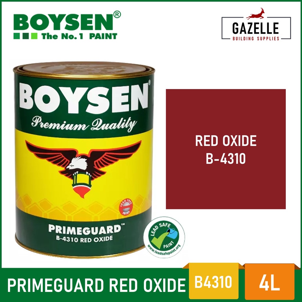 Boysen® Primeguard™ Water-based Acrylic Maintenance Primer Red Oxide ...