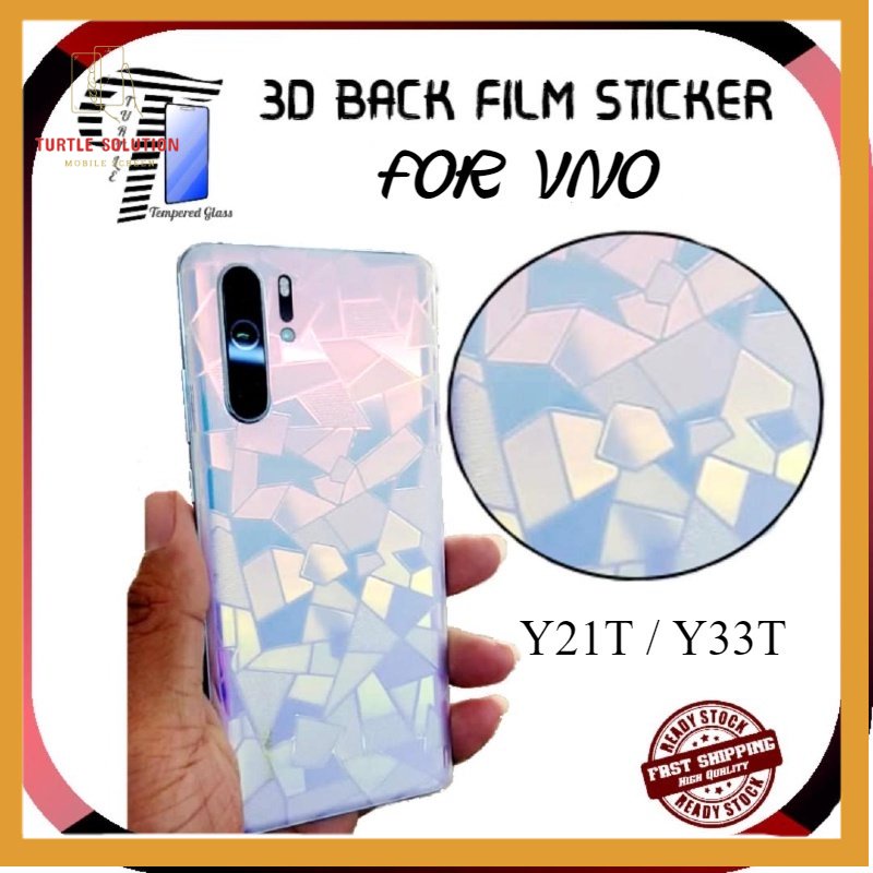 Honor X6 / Honor 70 5G 2D 3D Diamond Back Film Protector Carbon Sticker ...