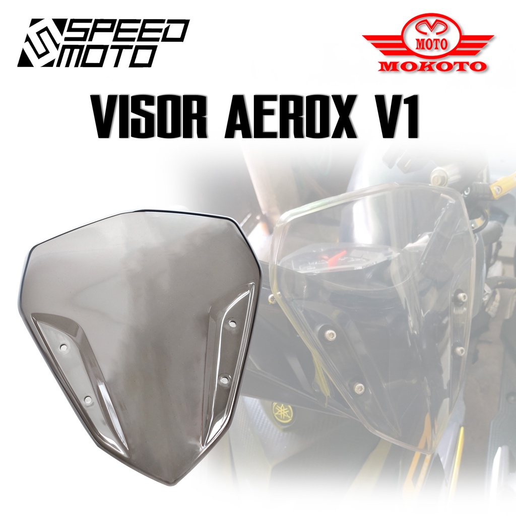 YAMAHA AEROX V1 WINDSHIELD VISOR FOR YAMAHA AEROX V1 MOTORCYCLE ...