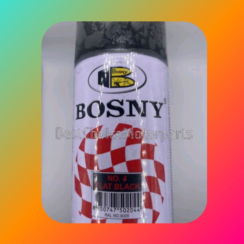 BOSNY SPRAY PAINT ORIGINAL ( SEE COLORS IN VARIATIONS) | Shopee Philippines