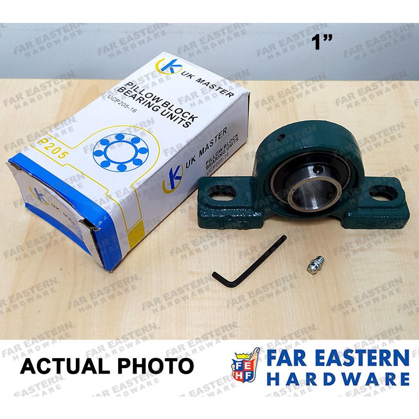 UK MASTER UCP Pillow Block Bearing 1” 1-1/4” 1-1/2” | Shopee Philippines
