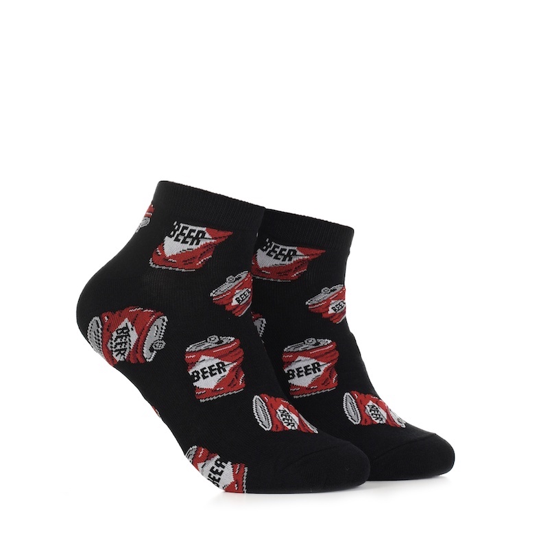 Iconic Socks Beer Pattern Ankle Mens Ankle Socks | Shopee Philippines