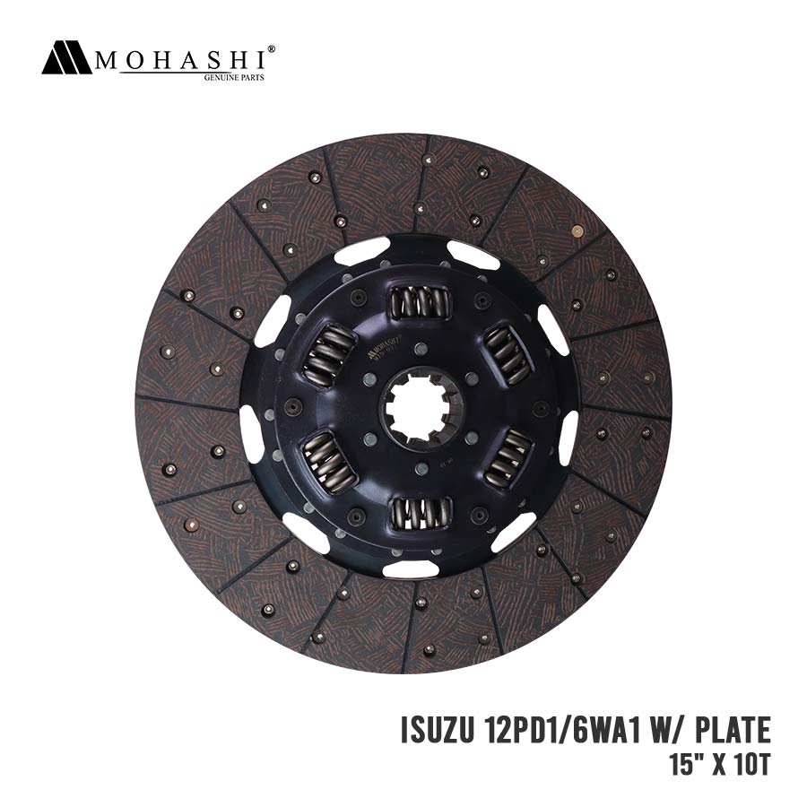 ISUZU 12PD1 / 6WA1 WITH PLATE CLUTCH DISC ISD-031 15" X 10T MOHASHI ...