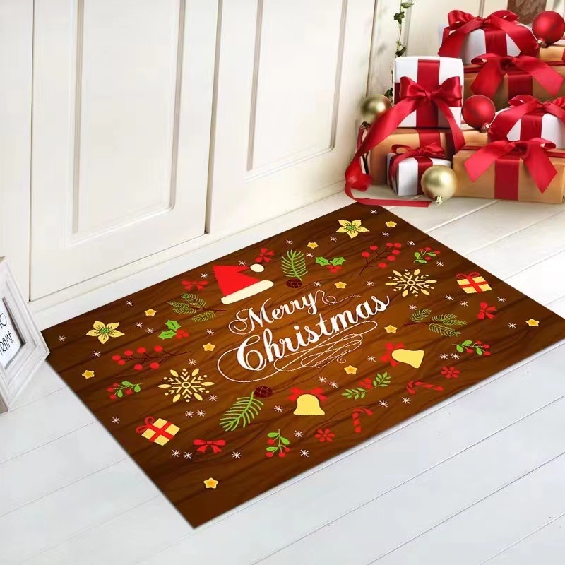 Christmas Mats Living Room Floor Mats Carpet Kitchen Floor Mats Bedroom ...