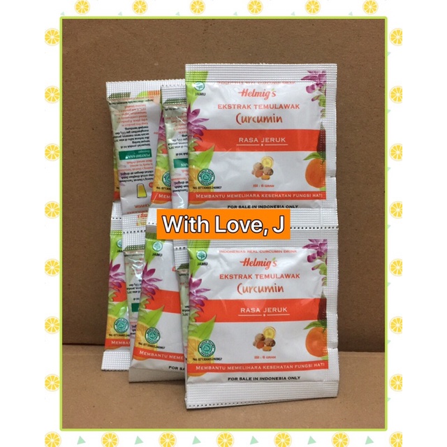 Helmig's CURCUMIN ORANGE (10 SACHETS) | Shopee Philippines