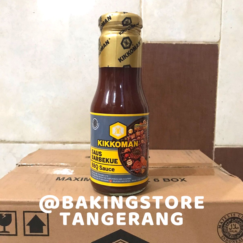 Kikkoman Barbeque BBQ Sauce | Halal Barbecue Sauce 300 gr | Shopee ...