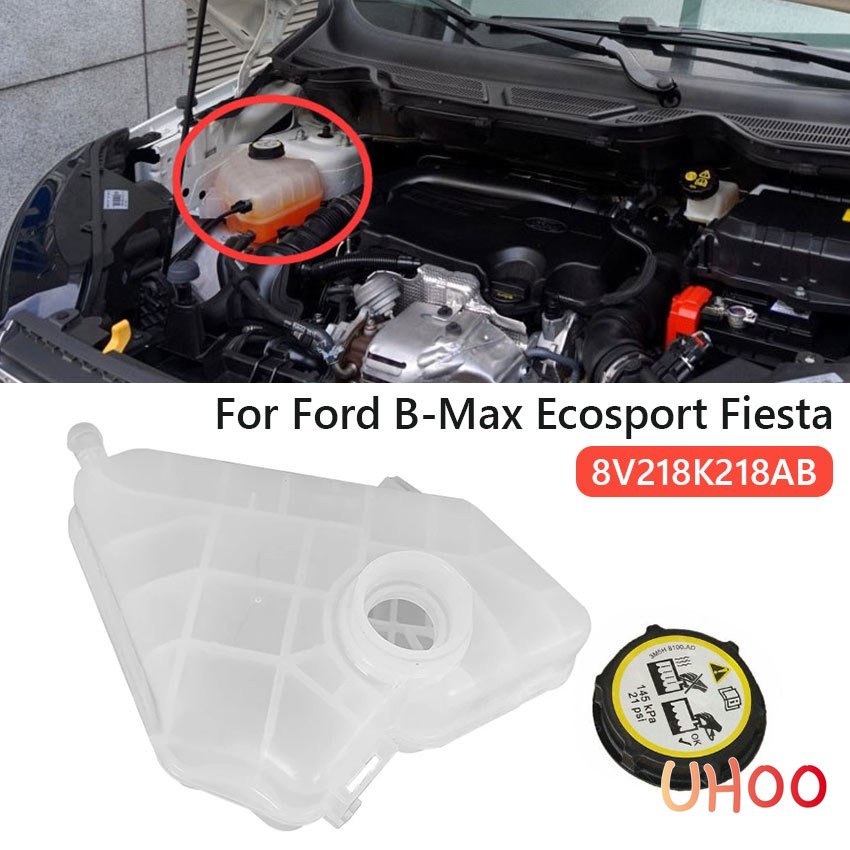 FORD Ecosport Coolant Tank FORD Fiesta Reservoir with Cap Auto Parts ...